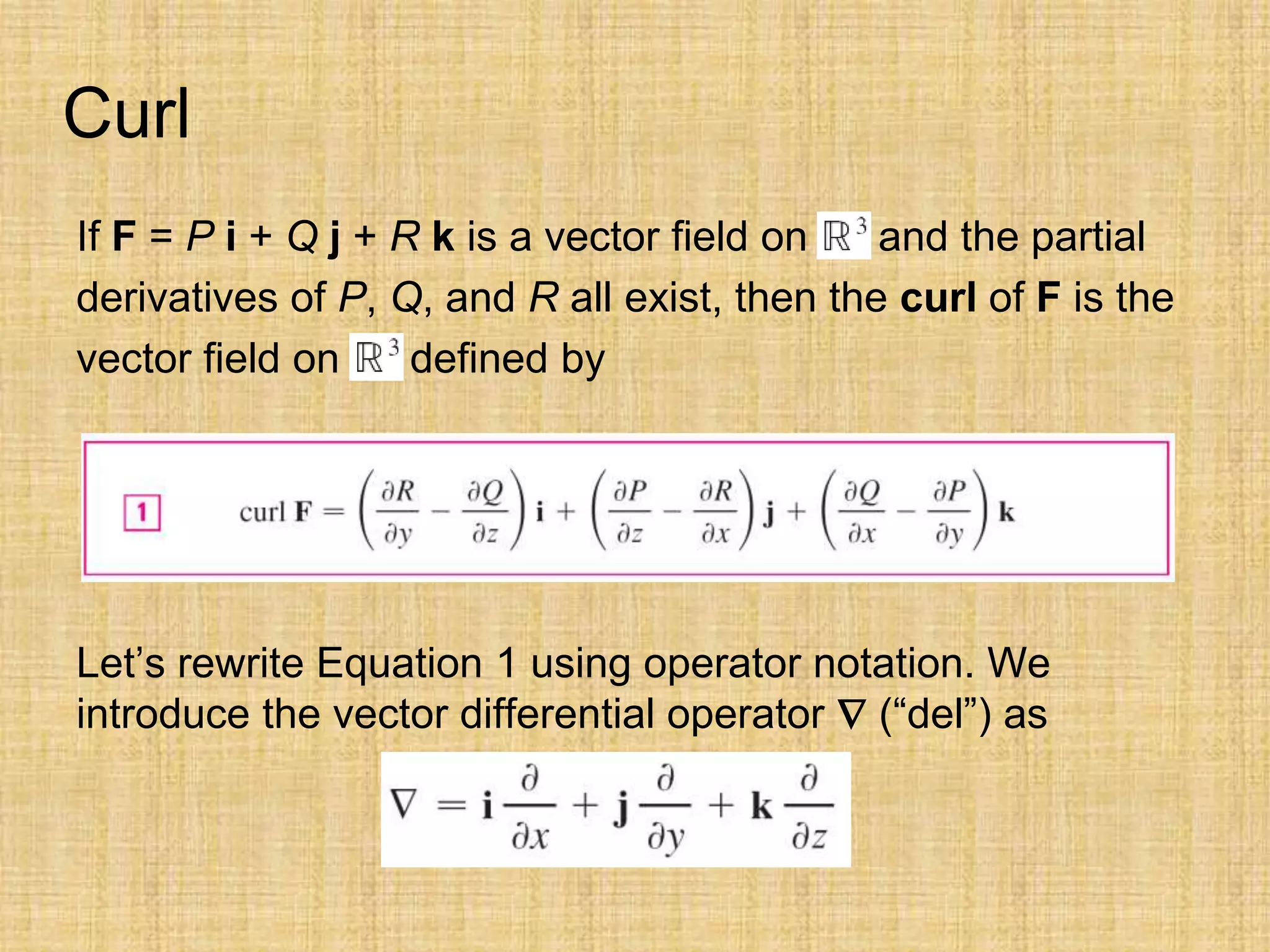 Vector calculus | PPTX