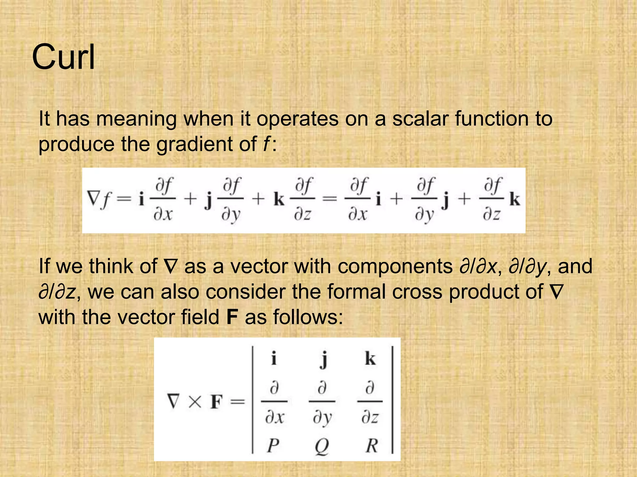 Vector calculus | PPTX