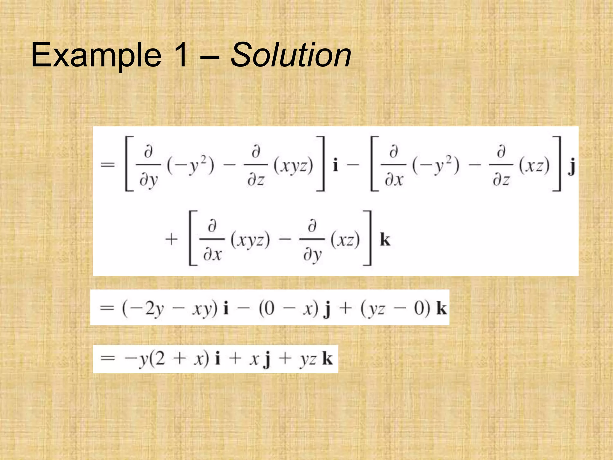 Vector calculus | PPTX
