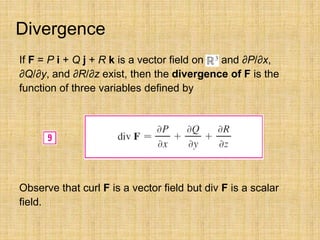 Vector calculus | PPTX
