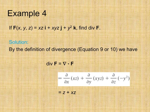 Vector calculus | PPTX