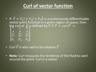 Vector calculus | PPTX | Geography | Science