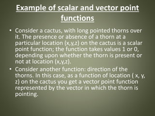 Vector calculus | PPTX | Geography | Science