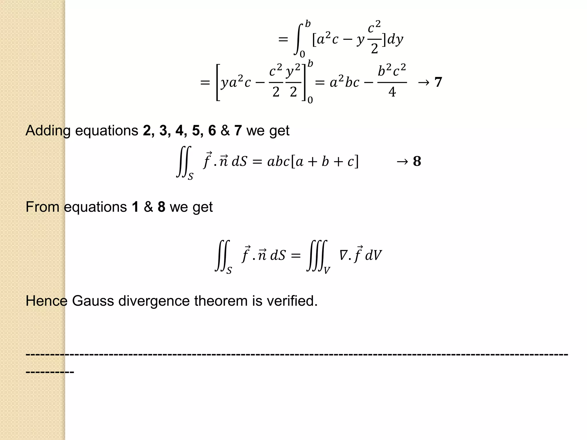 Vector calculus | PPT