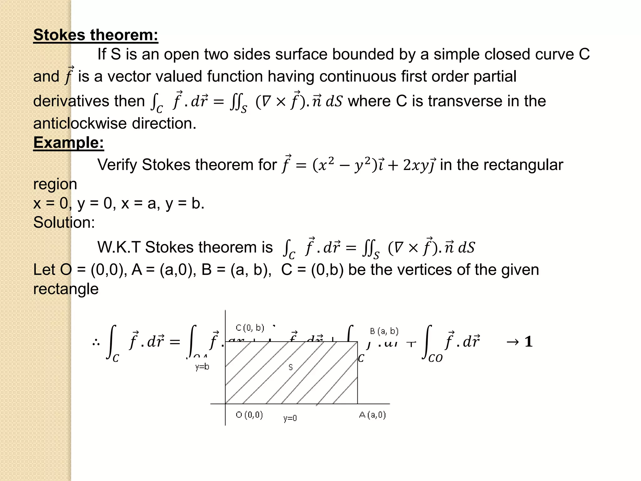 Vector calculus | PPT