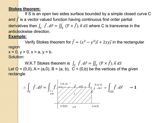 Vector calculus | PPT