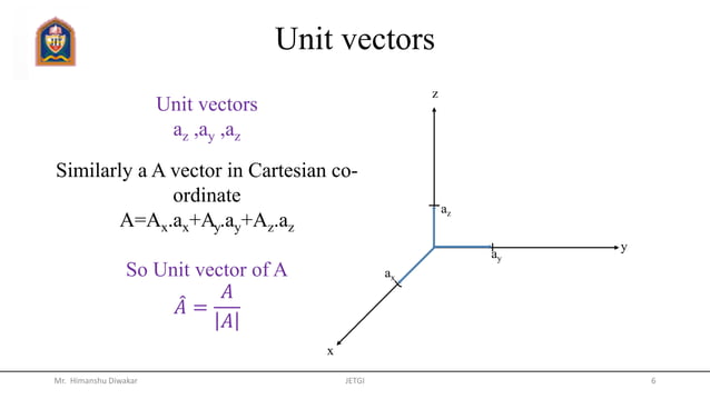 Vector calculus 1st 2 | PPTX