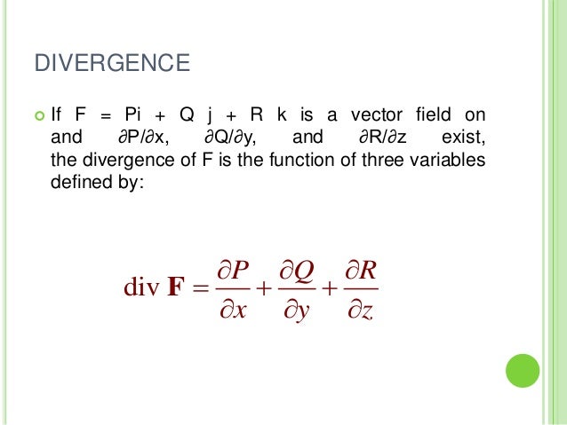 Divergence Curl Gradient