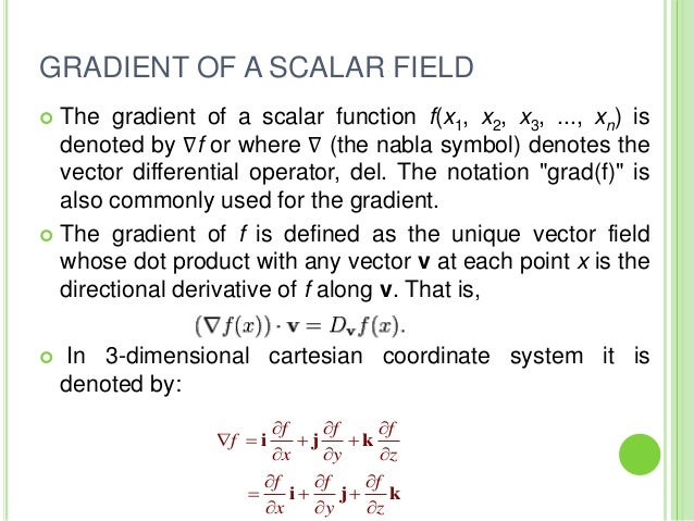 Divergence,curl,gradient