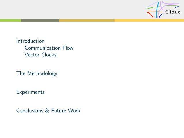 Using Vector Clocks to Visualize Communication Flow | PPT