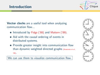 Using Vector Clocks to Visualize Communication Flow | PPT