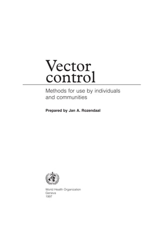 Vector control | PDF