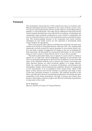 Vector control | PDF