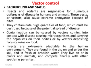 vectorcontrol5.pptx | Infectious Diseases | Diseases and Conditions