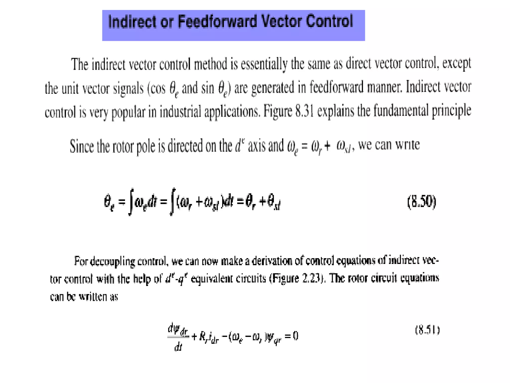 vector control induction motor.ppt | Radio Control | Hobbies & Interests