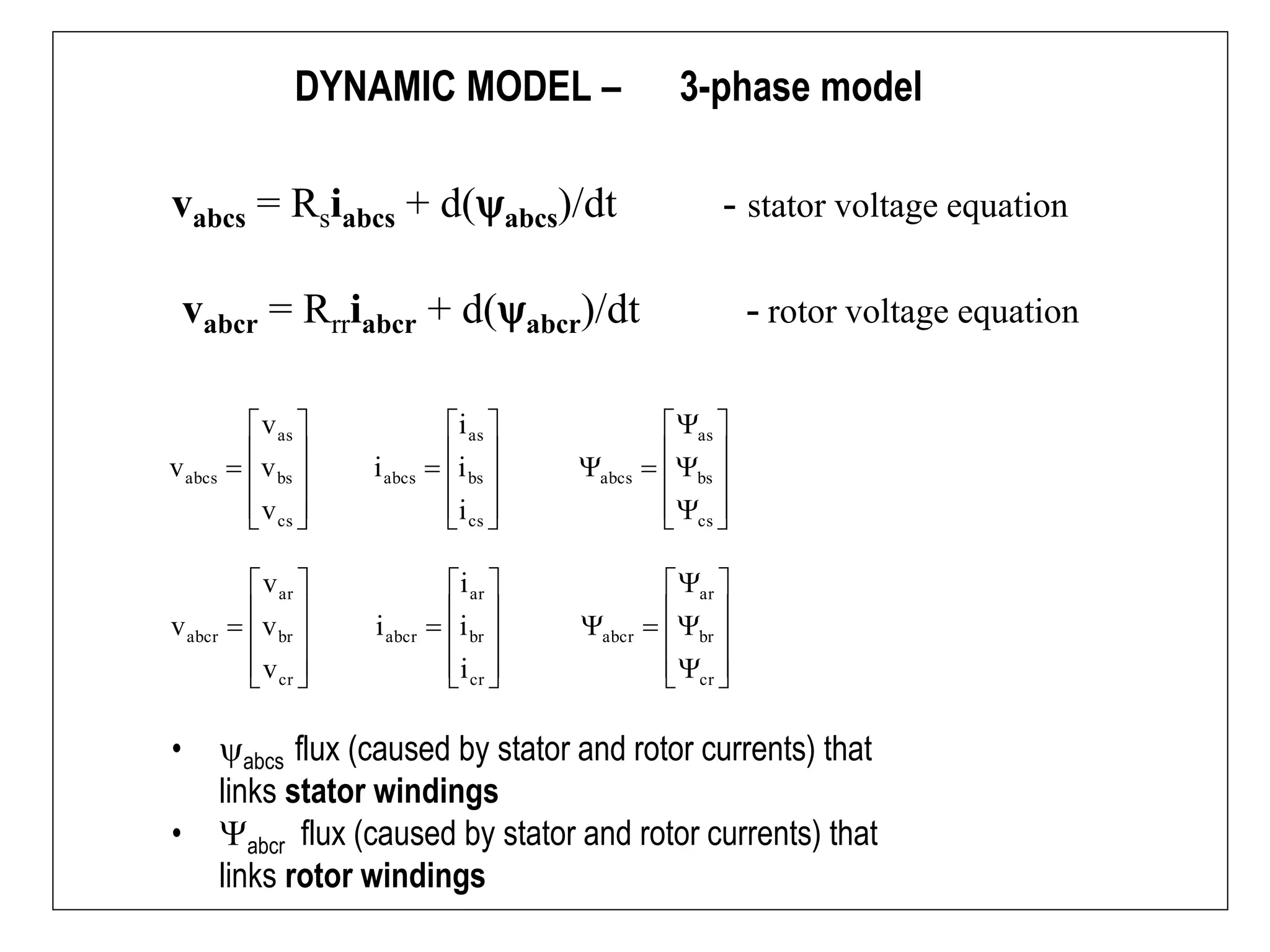 Vector Control Induction Motor Ppt