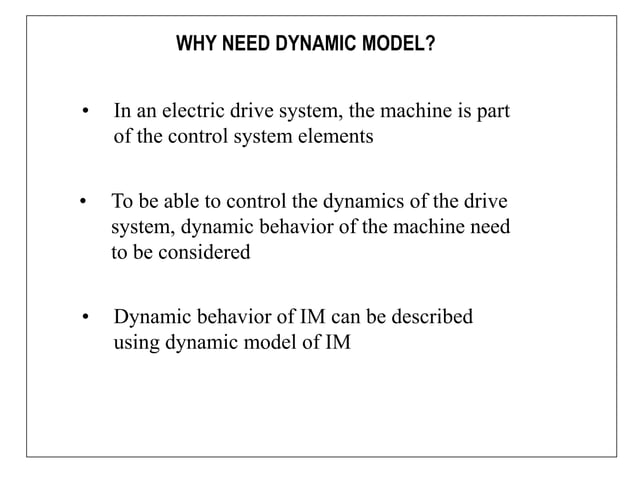 Vector Control Induction Motor Ppt