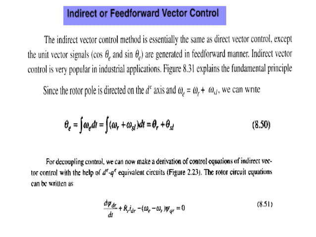 Vector Control Induction Motor Ppt Radio Control Hobbies And Interests