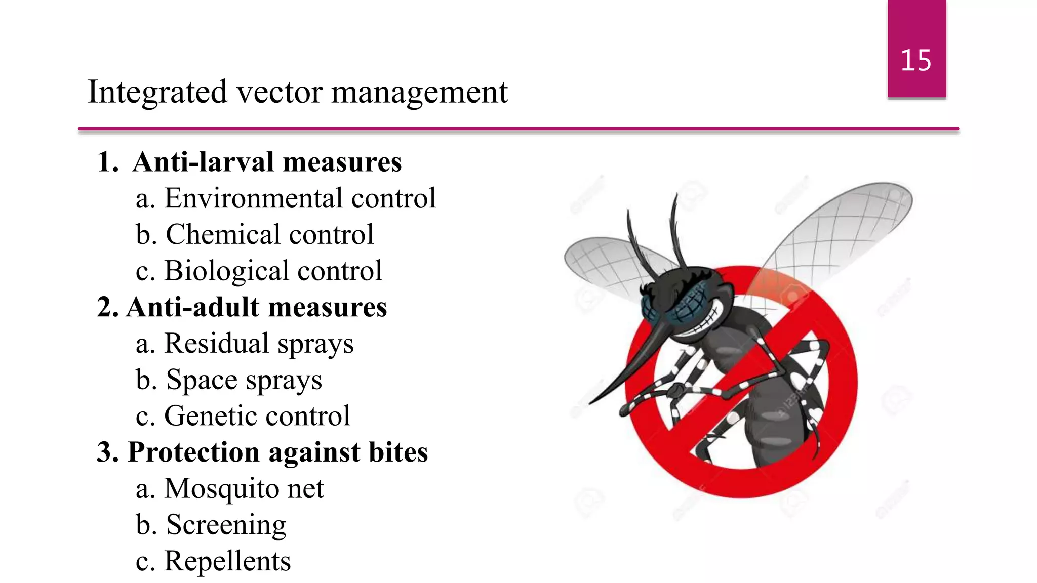 Vector control measures | PPTX