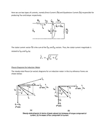 Vector control of induction motor | DOCX | Physics | Science