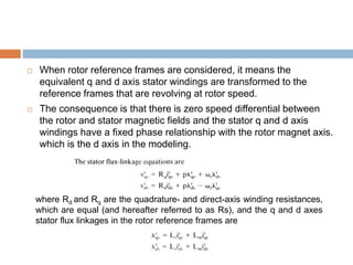 Vector control of pmsm | PPTX