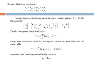 Vector control of pmsm | PPTX
