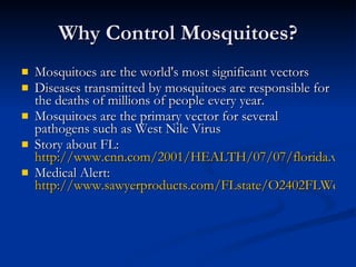 Chemical Methods of Vector Control | PPT | Infectious Diseases ...