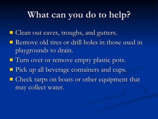 Chemical Methods of Vector Control | PPT | Infectious Diseases ...