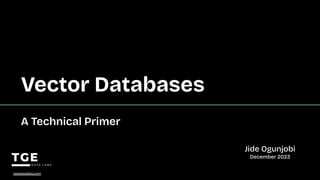 Vector Databases - A Technical Primer.pdf