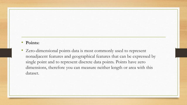 Vector data formats | PPT