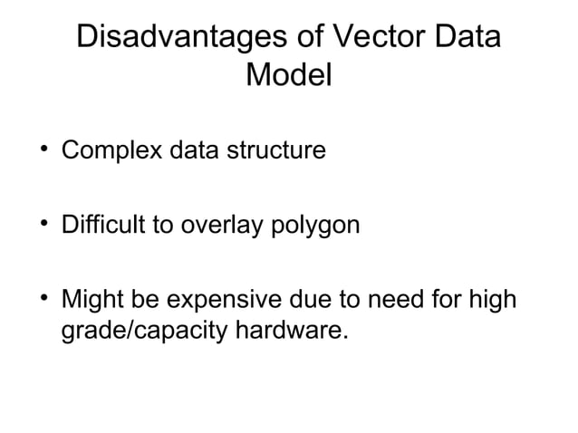 Vector Data Model presentation GIS new.ppt