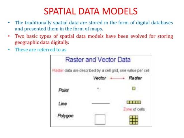 Vector data model | PPTX