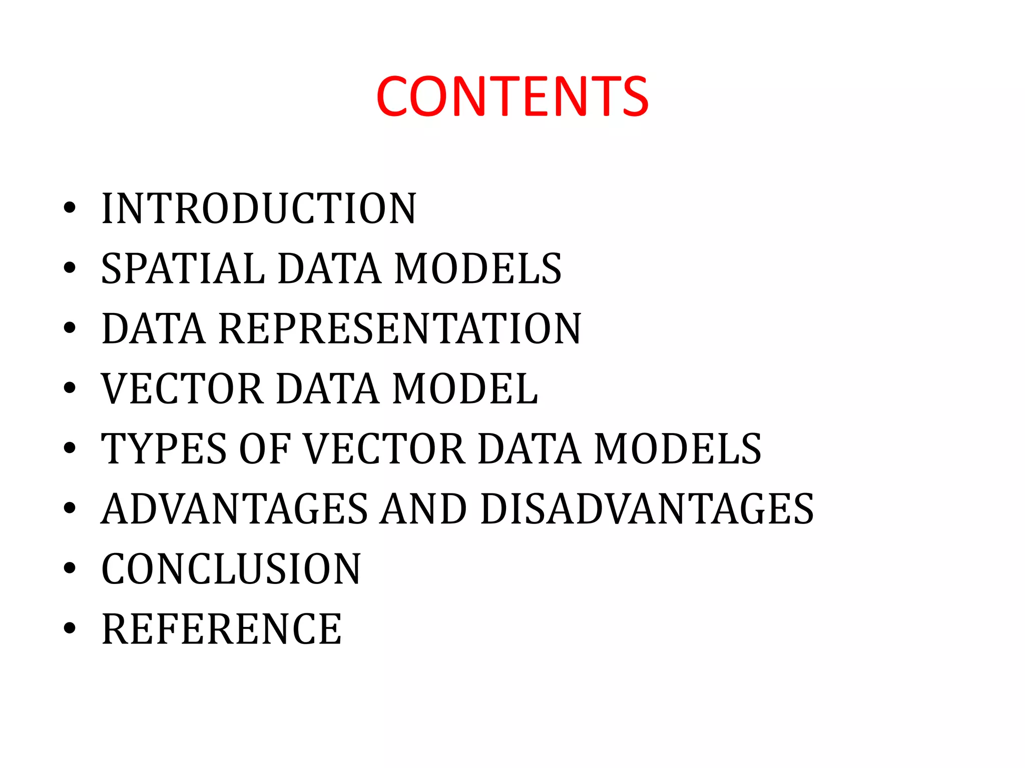 Vector data model | PPTX