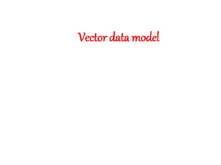 Vector data model | PPTX