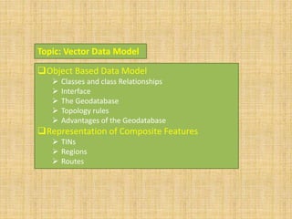 Vector data model _Topology _Tin.pptx