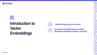 Vector Embedding using AI | PDF