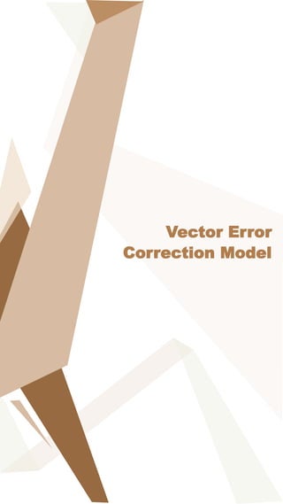 Vector Error Correction Model Pdf
