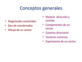 Vectores | PPT