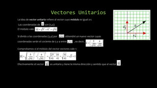 Vectores, ley de senos y cosenos | PPTX
