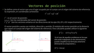 Vectores, ley de senos y cosenos | PPTX
