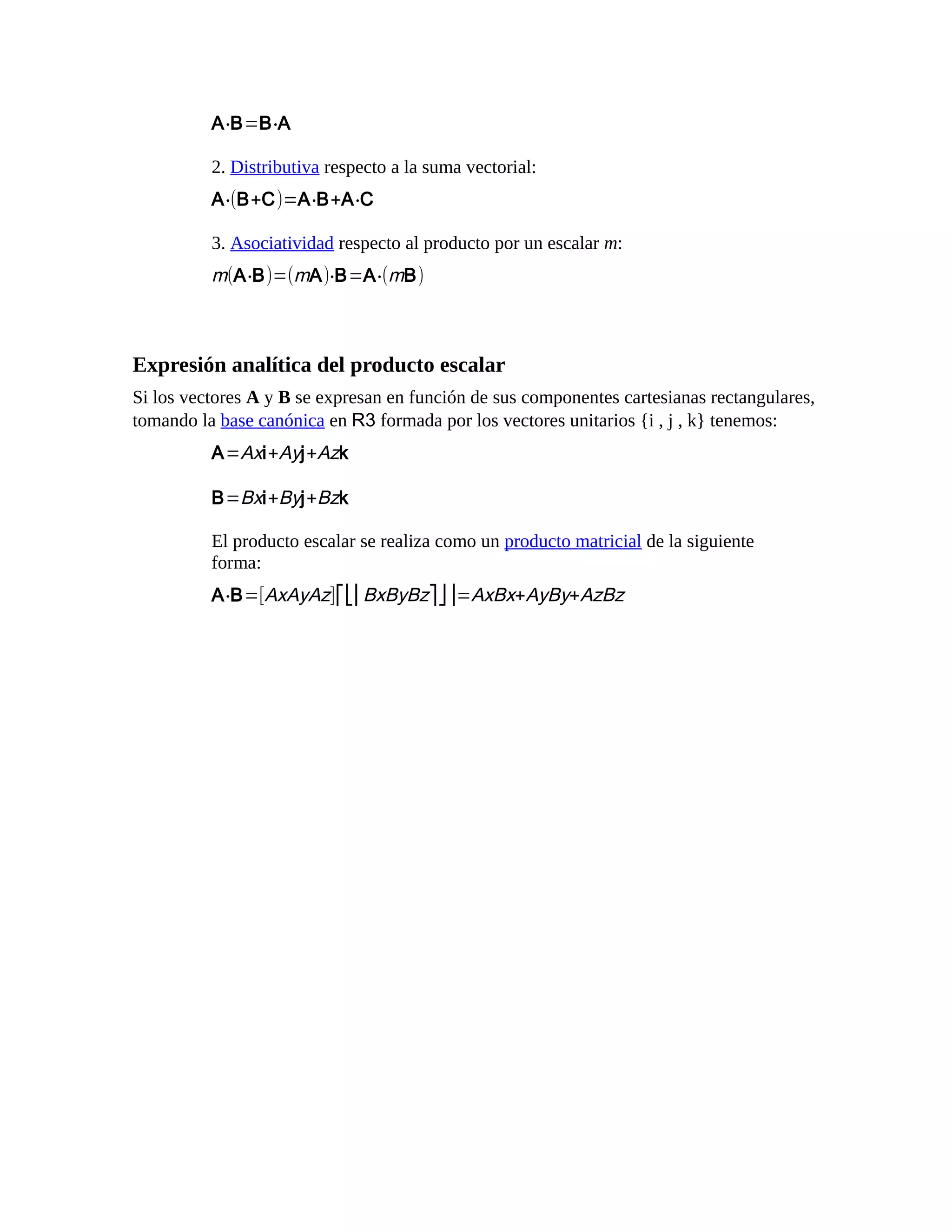 Vectores perpendiculares | ODT