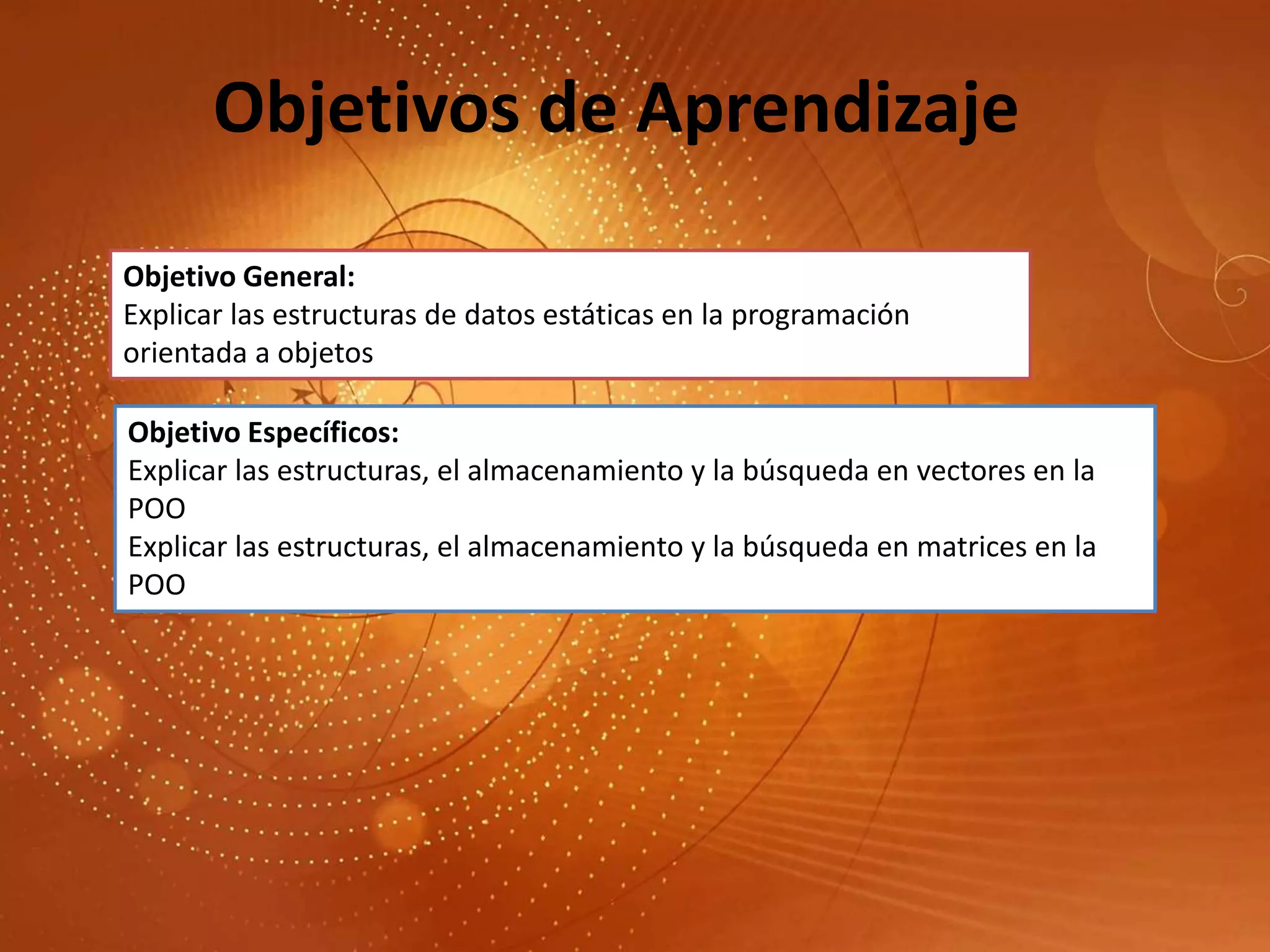 Estructura de datos Estaticos [Vectores] | PPTX | Programming Languages ...