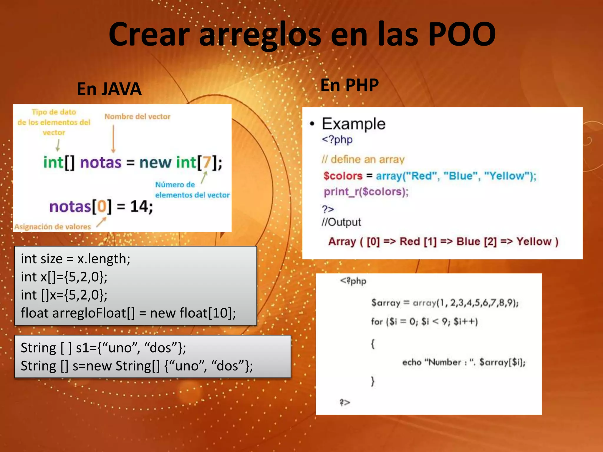 Estructura de datos Estaticos [Vectores] | PPTX | Programming Languages ...