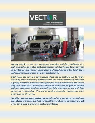 Vector Fleet Management_fleet management