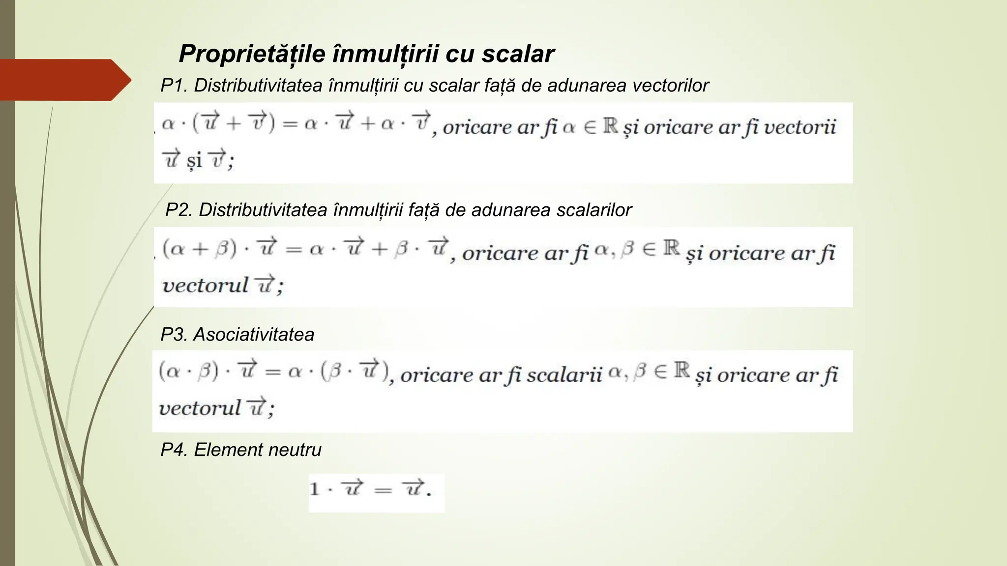 VECTORI în plan - Matematică clasa a 9-a | PPTX