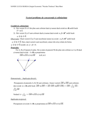 Vectoriprobleme de coliniaritate__si_concurenta | PDF