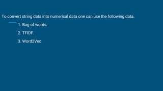 Vectorization In NLP.pptx