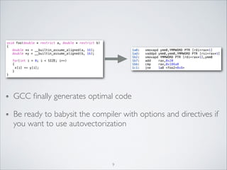 Vectorization on x86: all you need to know | PDF