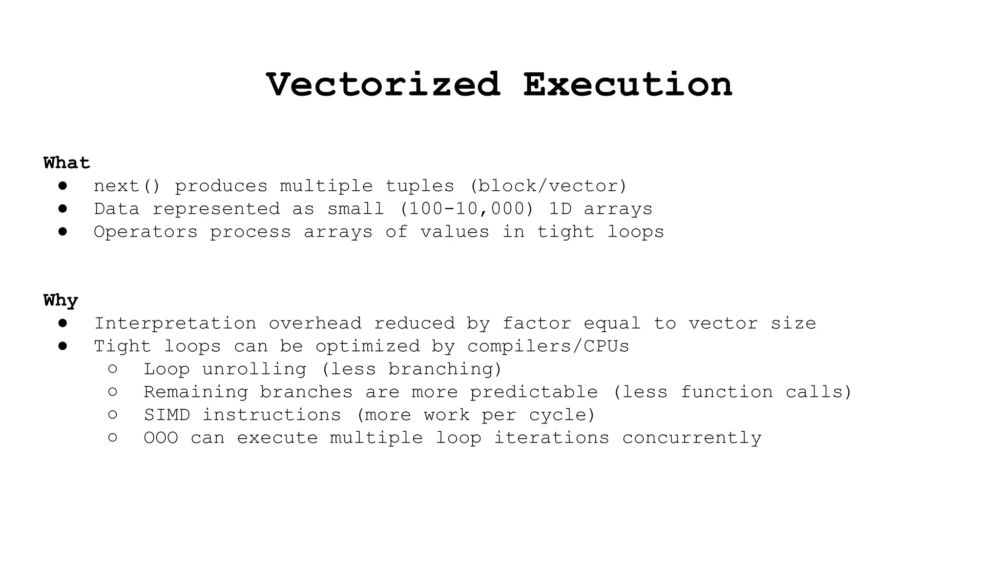Vectorization Vs Compilation Pdf Programming Languages Computing 6606