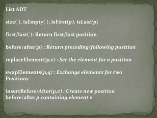 Vector list nd sequence | PPTX | Programming Languages | Computing